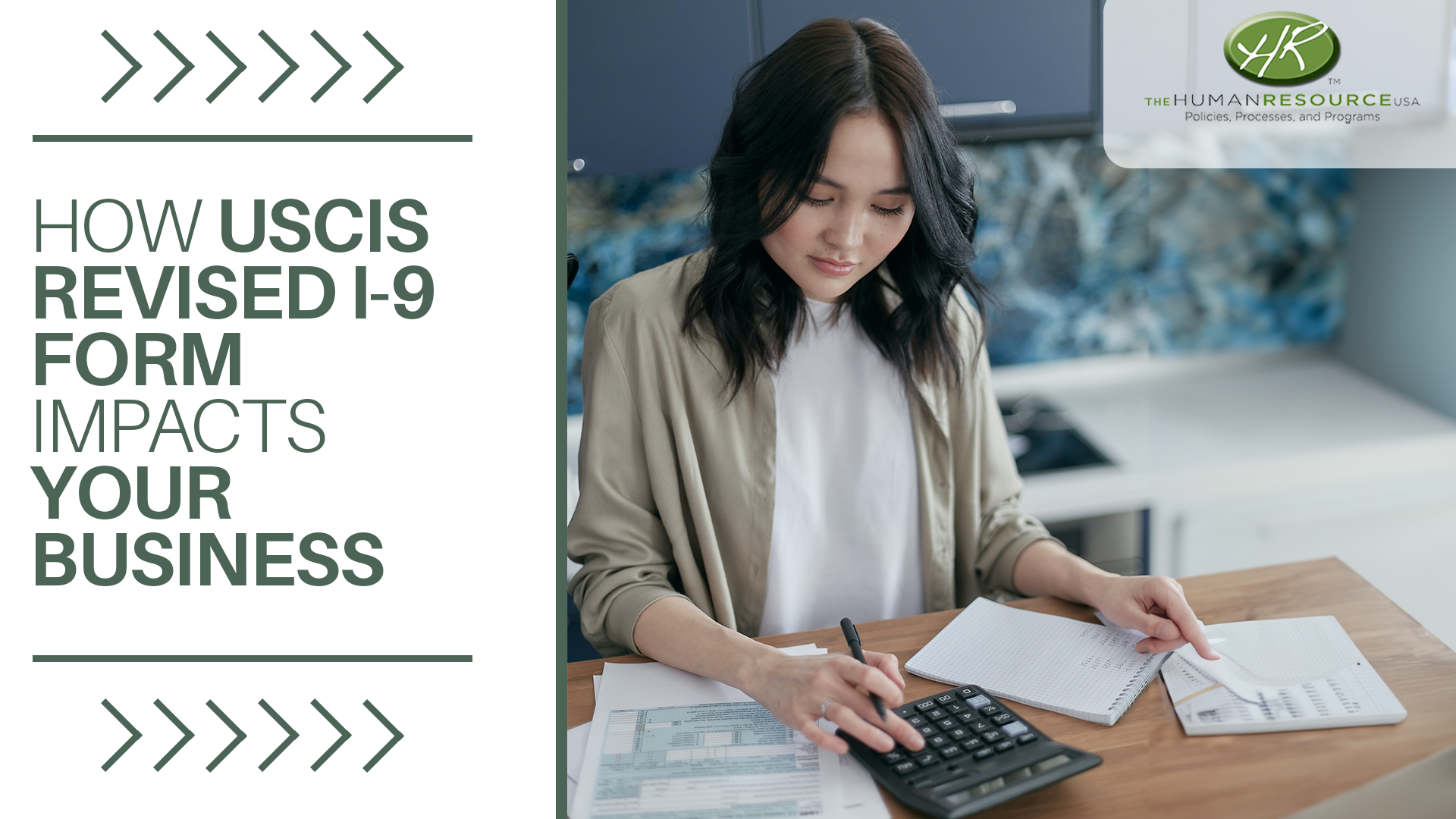 How USCIS Revised I-9 Form Impacts Your Business | The Human Resource USA